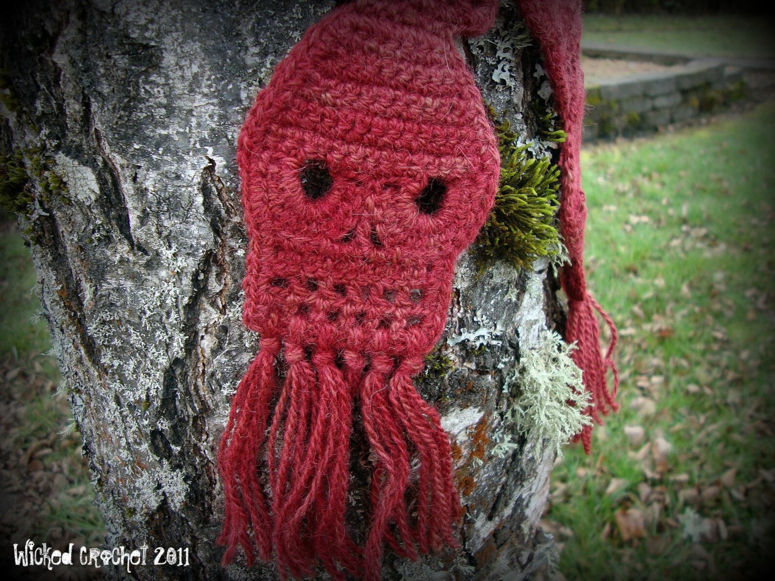 Crochet Skull Scarf Pattern PDF Pattern Instant Download - Etsy