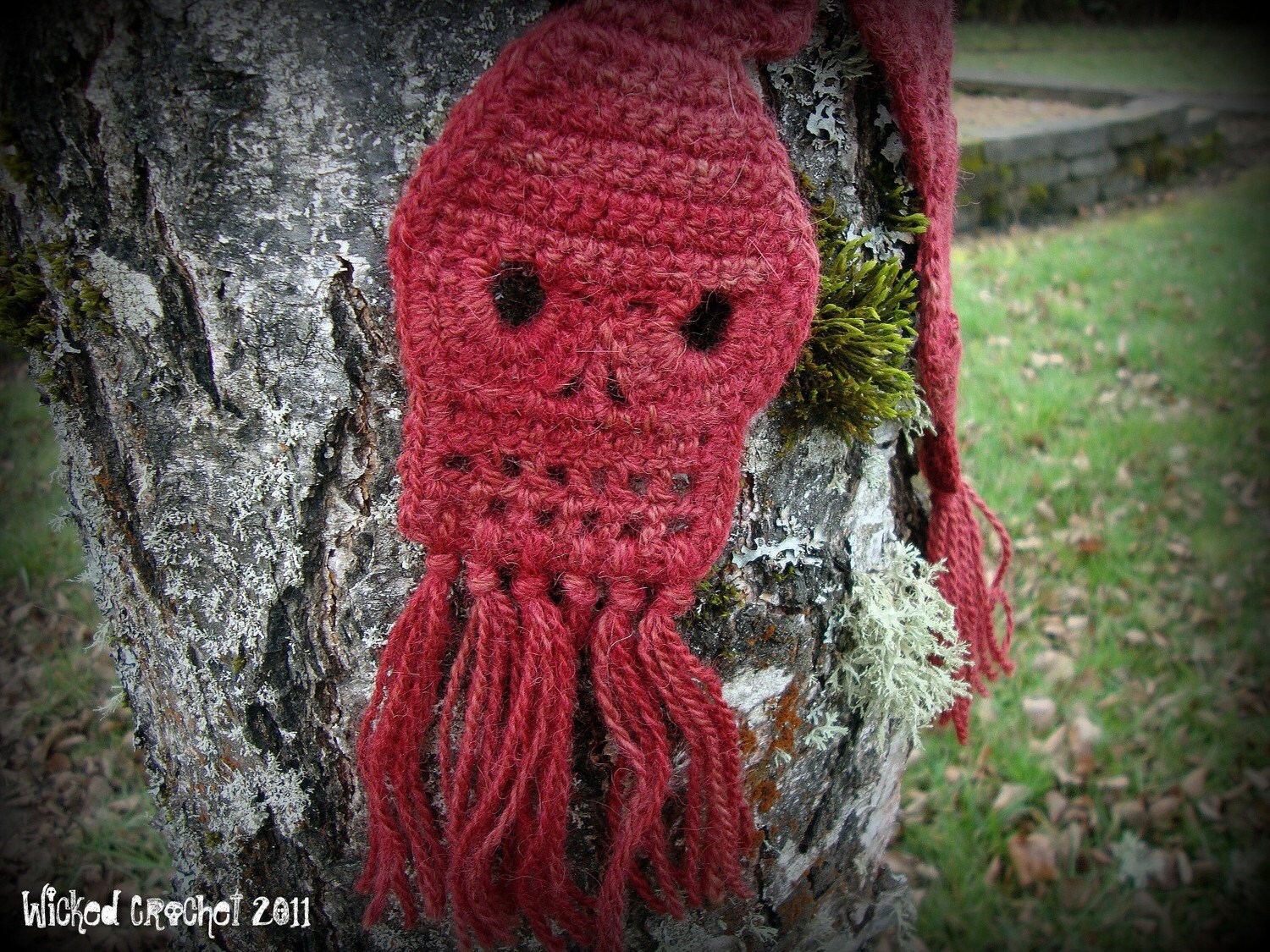 Crochet Skull Scarf Pattern PDF Pattern Instant Download - Etsy