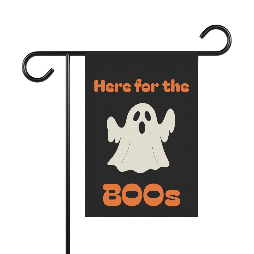 Halloween BOO Yard Decor - Garden Banner - Etsy