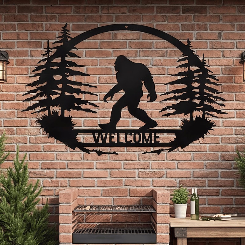 Custom Bigfoot Ornament - Etsy