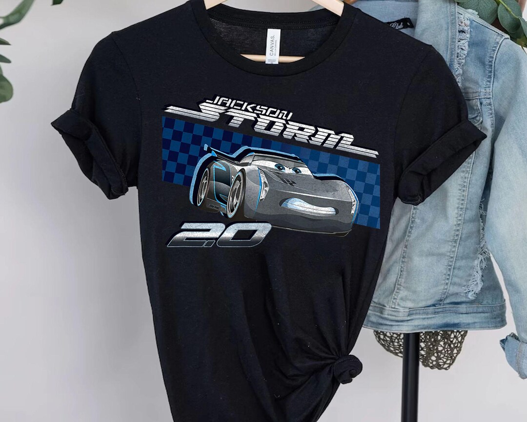 Disney Pixar Cars Jackson Storm 2.0 T-shirt Unisex T-shirt Birthday ...