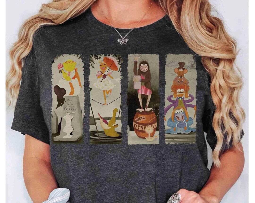 The Muppets Cosplay Stretching Room Foolish Mortals T-shirt, Mickey's ...