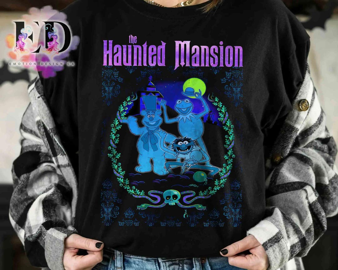 The Muppets Show Cosplay Hitchhiking Ghost Haunted Mansion Shirt ...