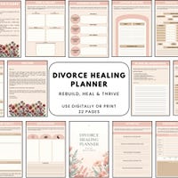 Simple Divorce Planner Bundle, Instant Download, Divorce Made Easy - Etsy