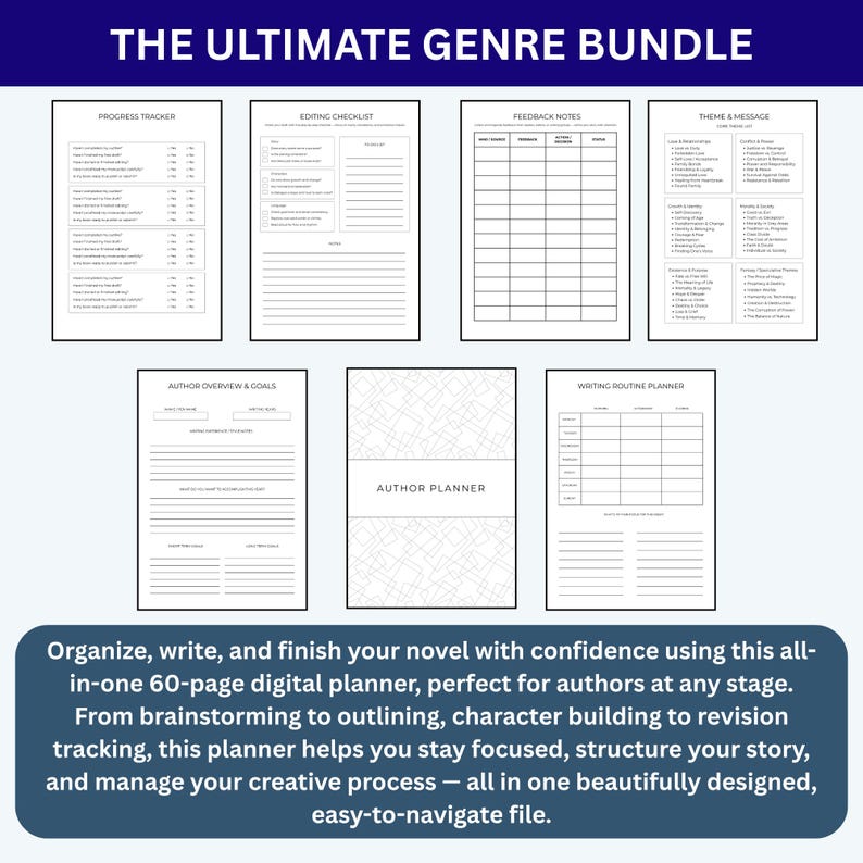 The Ultimate Genre Writing Bundle - Etsy