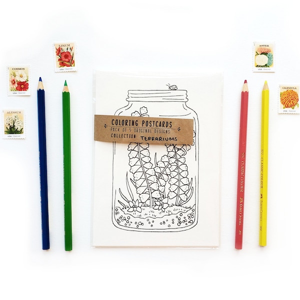 Handmade Coloring Book - Etsy
