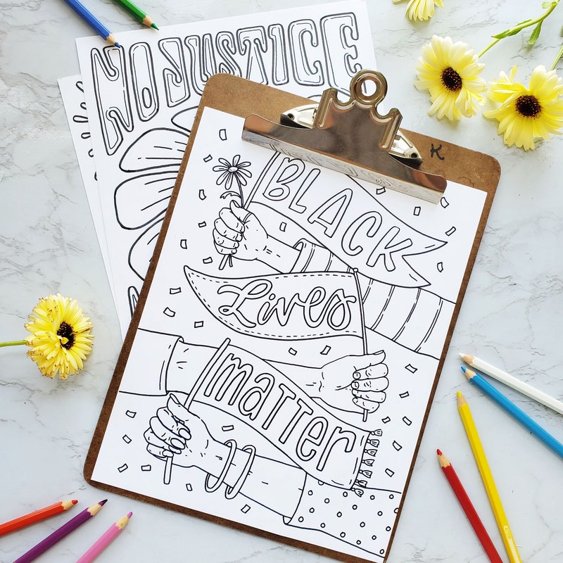 Black Lives Matter Poster - Etsy