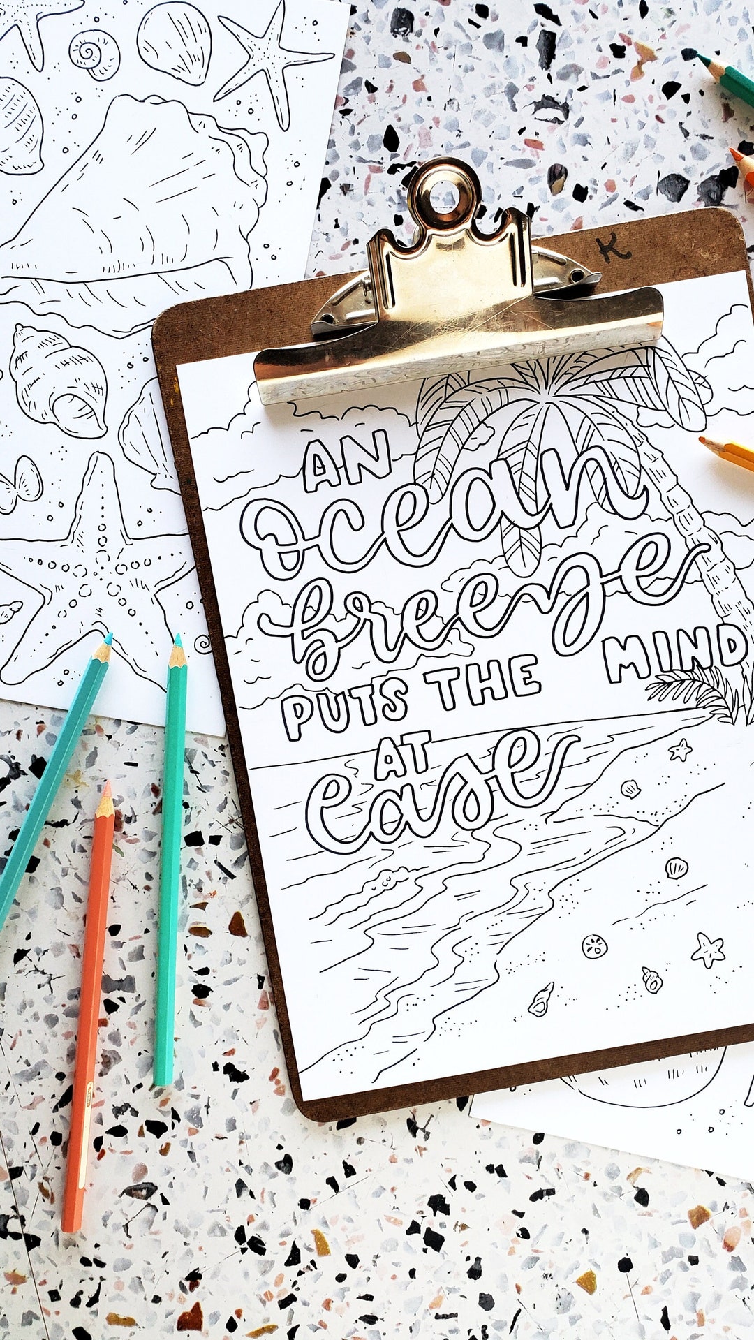 Beach Day Coloring Pages | Printable Coloring Sheets | Downloadable ...