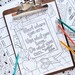 Back to School Coloring Pages With Printable Weekly Planner Printable ...