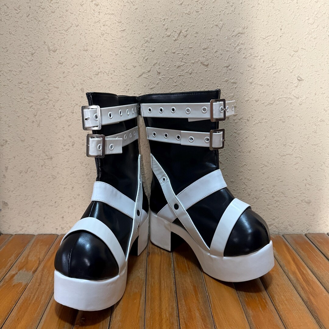 Soul Eater Maka Albarn Boots Cosplay Shoes - Etsy UK