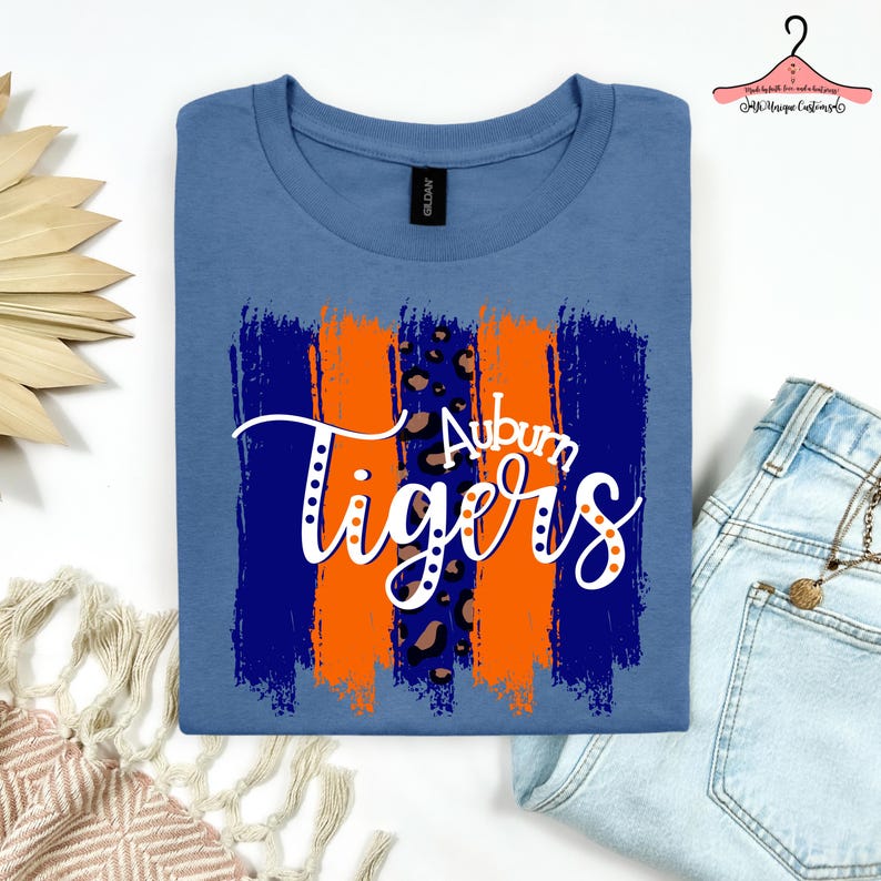 Auburn PNG | Hand Drawn | Tigers | Football | SEC | Orange | Blue - Etsy