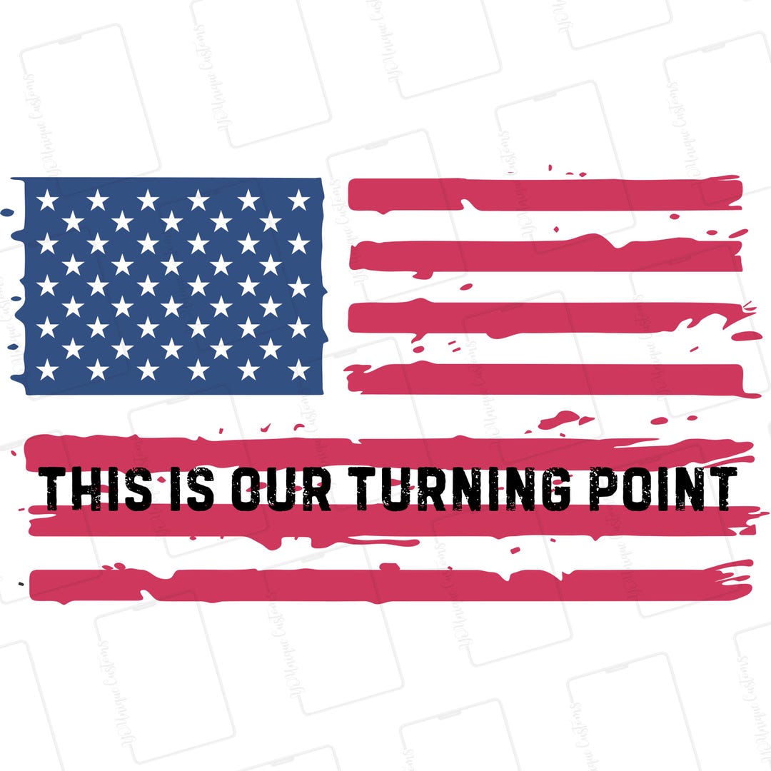 Charlie Kirk | Freedom | TPUSA | Turning Point USA | Flag | PNG ...