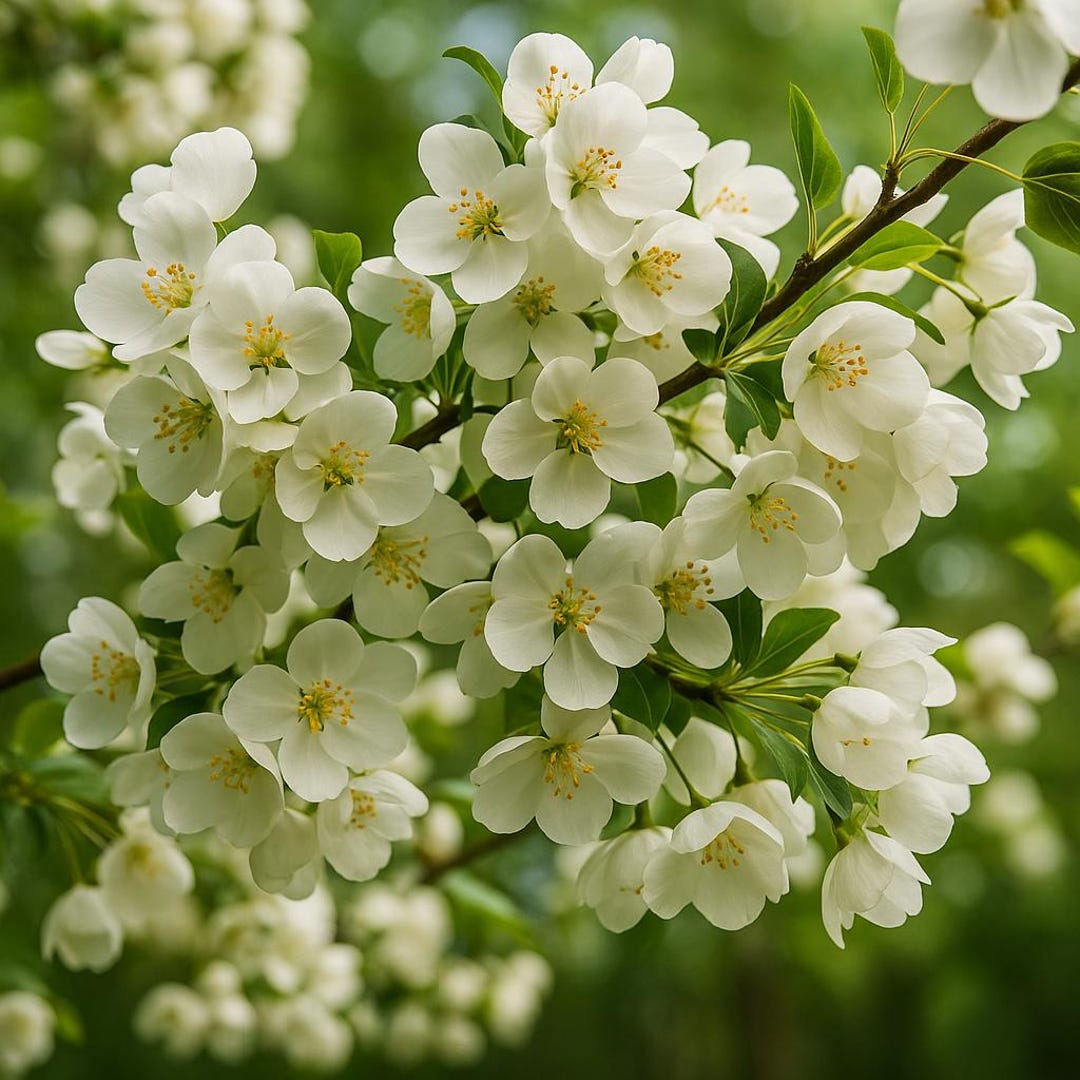 Snowdrift Crabapple Seeds: Spectacular Spring Blossoms - 25 Seeds - Etsy