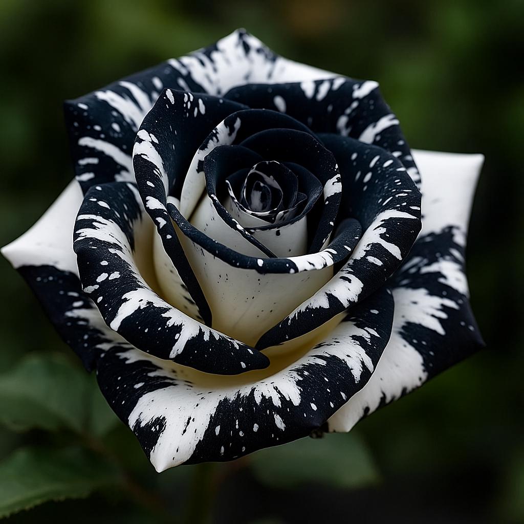 Rare Black and White Rose 20 Seeds: Non GMO Heirloom Variety - Etsy