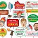 Home Alone Inspired Party Props: Christmas Holiday Photo Booth Props ...