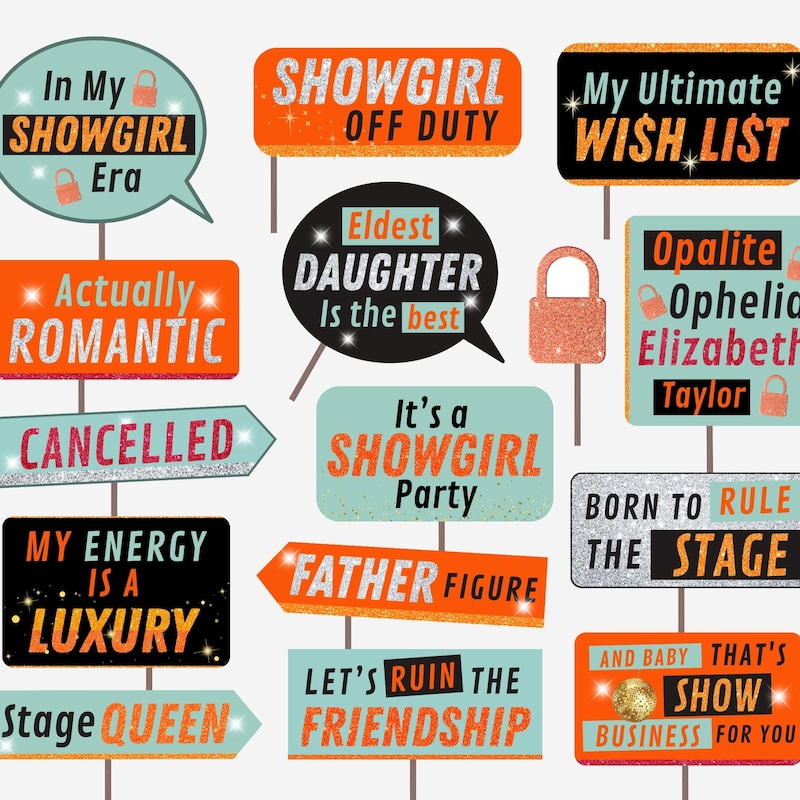 Life of Showgirl Backdrop - Etsy