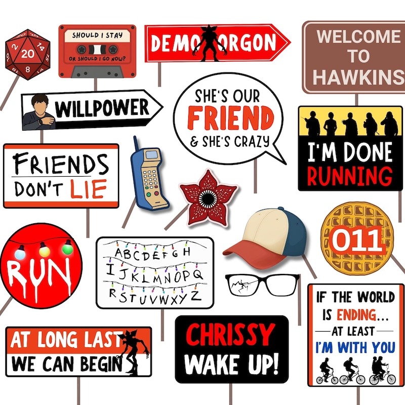 Stranger Thing Sign - Etsy