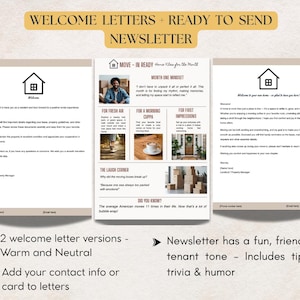 Tenant Welcome Packet | Essential Move-in Forms, Checklists & Welcome ...