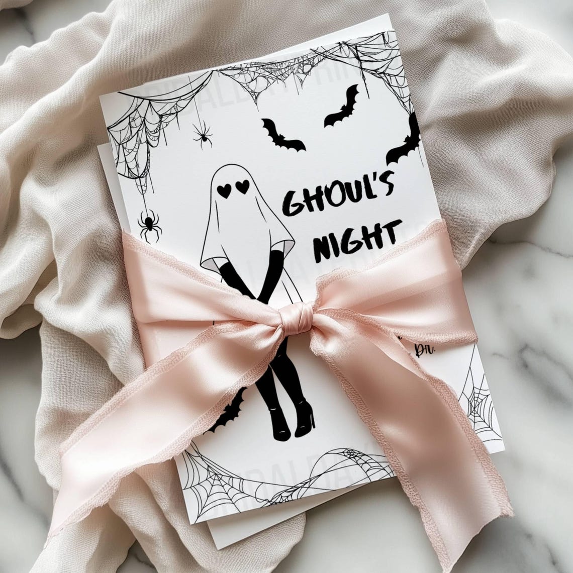 Ghouls Night Out Invitation | Halloween Girls Night Party Invite ...