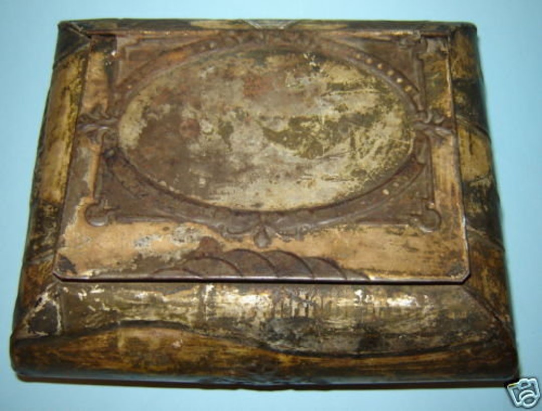 19c 1860 Old IMPERIAL RUSSIAN Candy Biscuit Tin BOX - Etsy