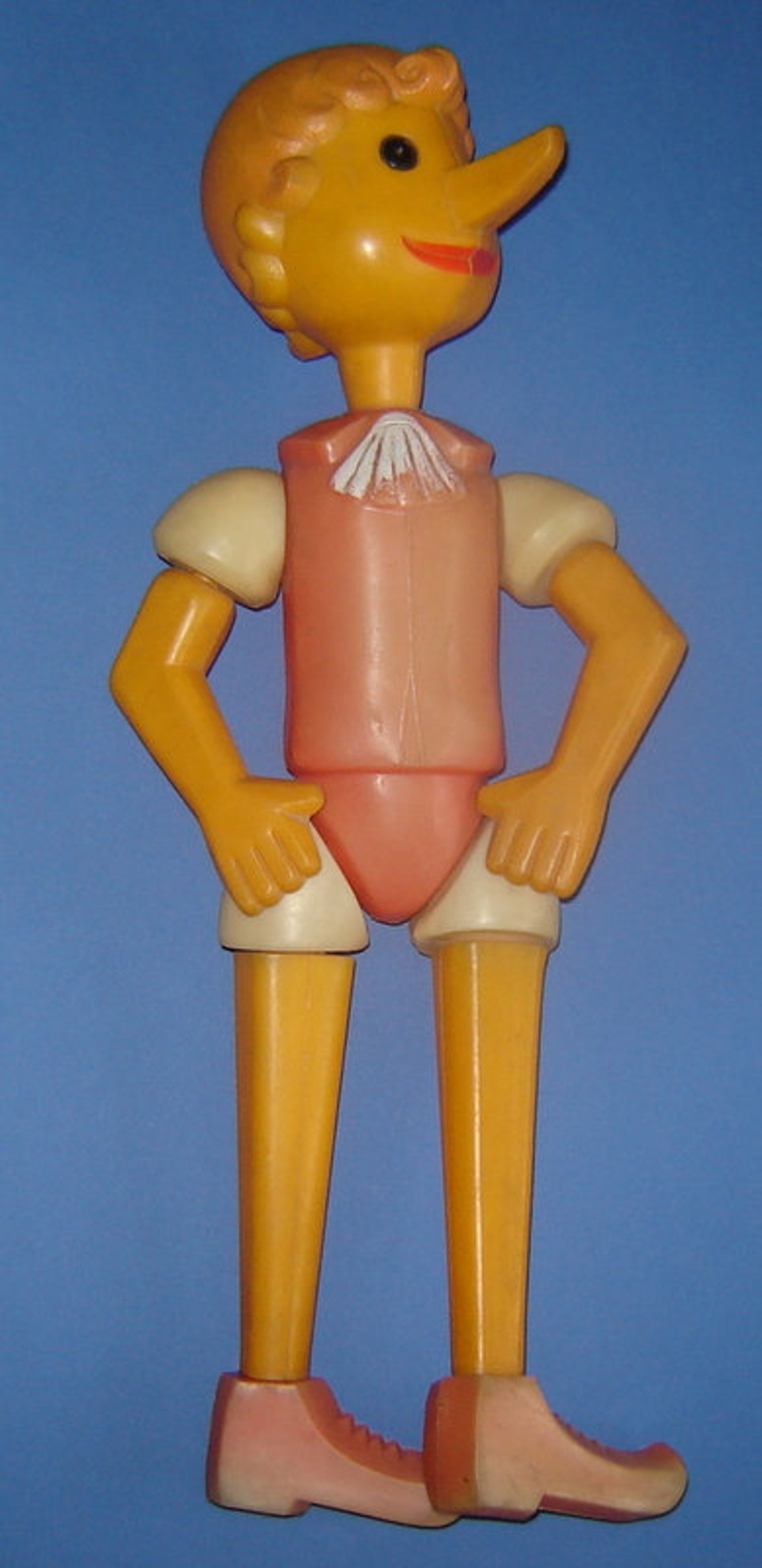 RARE Old Vintage Russian USSR Toy PINOCCHIO Doll Hard Plastic - Etsy