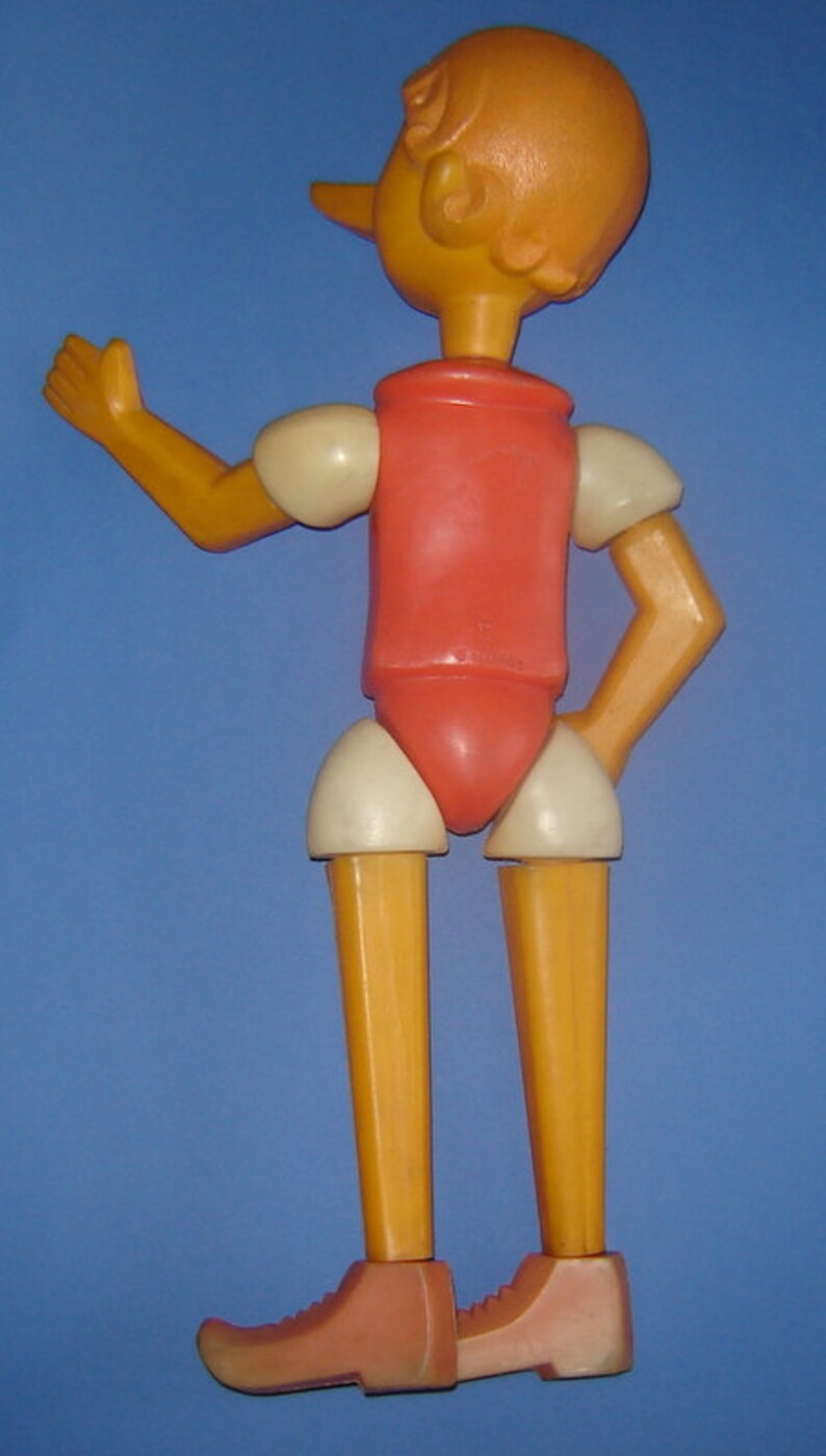 RARE Old Vintage Russian USSR Toy PINOCCHIO Doll Hard Plastic - Etsy