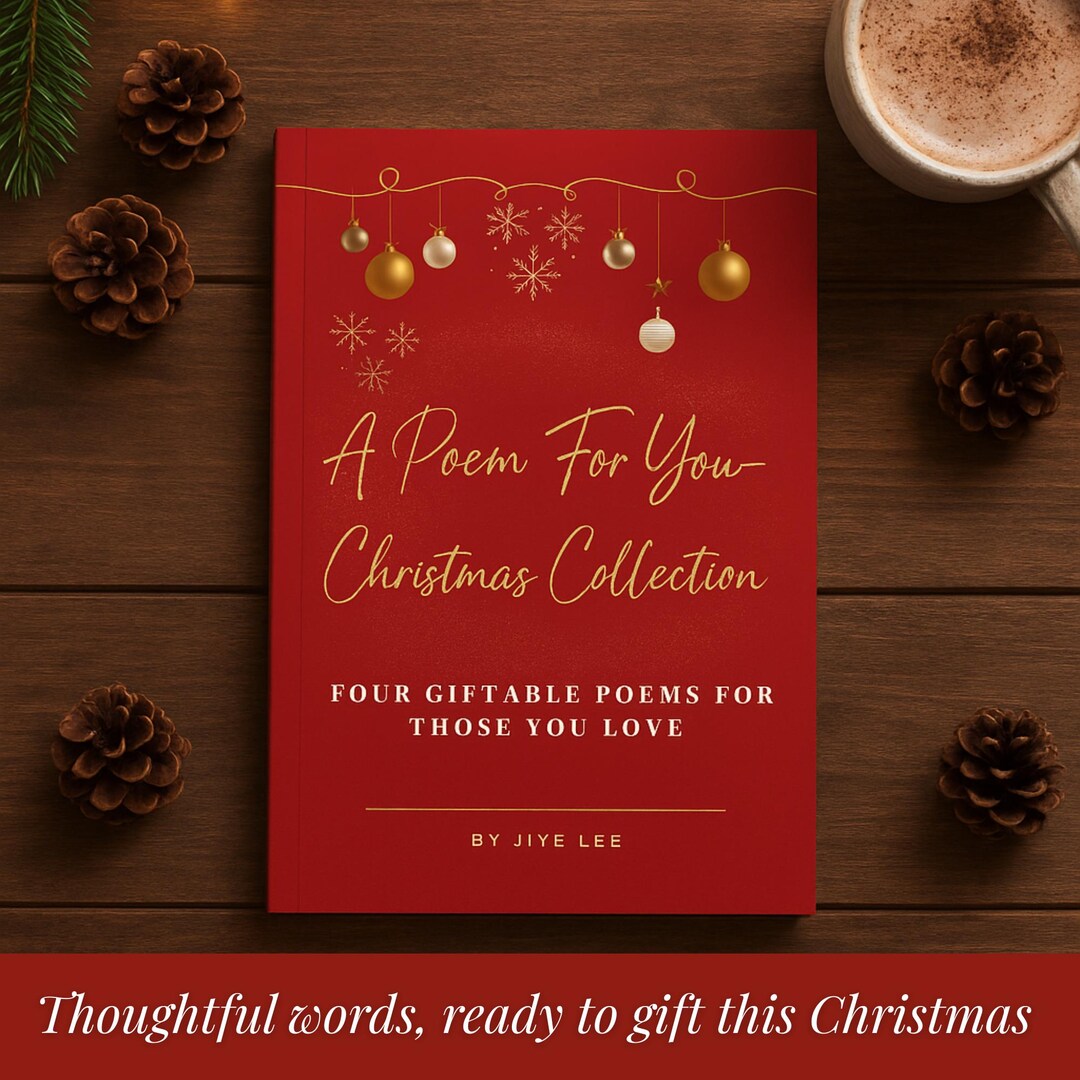 Printable Christmas Poem Gift Pack: Heartfelt Holiday Poetry (digital ...