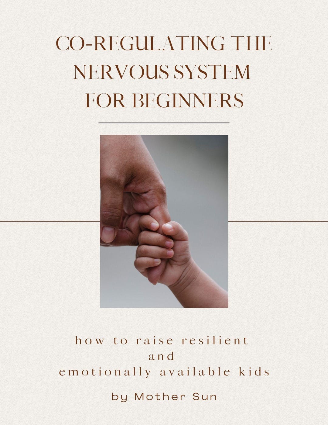 Co-regulating the Nervous System for Beginners - Etsy