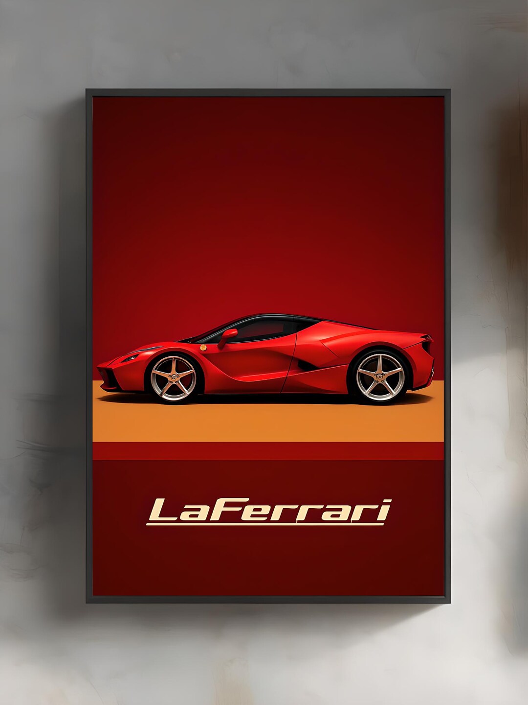 Ferrari Laferrari Poster Available in Semi-gloss or Matte Finish ...