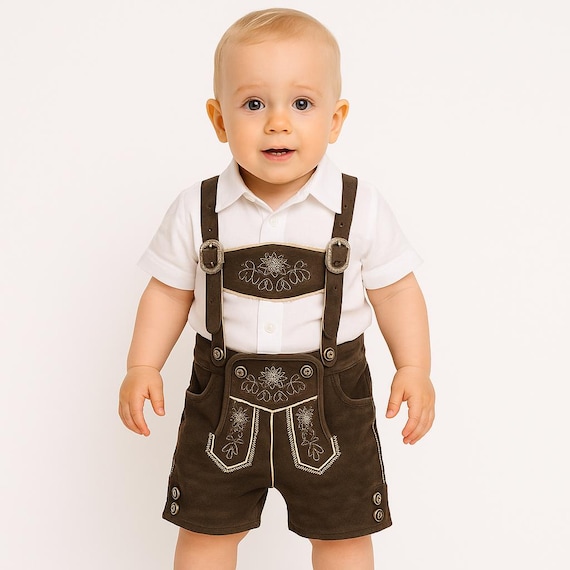 Kids Lederhosen Suspenders