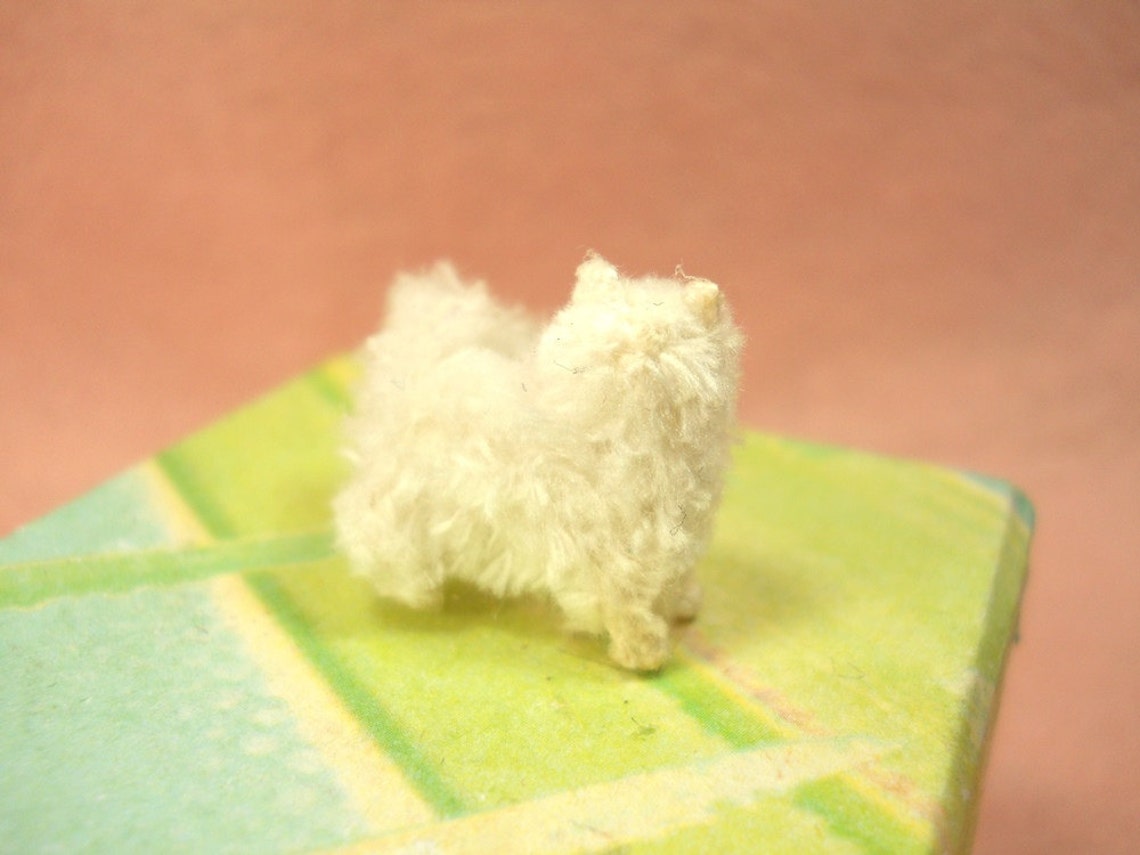 Miniature Persian Cat - Micro Crochet Amigurumi Stuffed Animal - Made ...