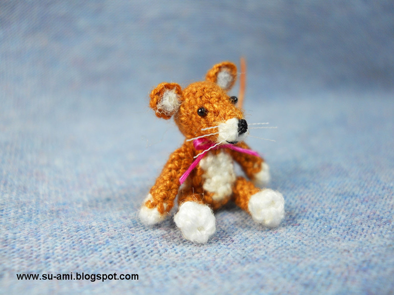 Lovely Brown Mouse Rat Micro Amigurumi Crochet Miniature - Etsy