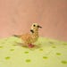 Ring Necked Dove - Micro Amigurumi Miniature Crochet Bird Stuffed ...