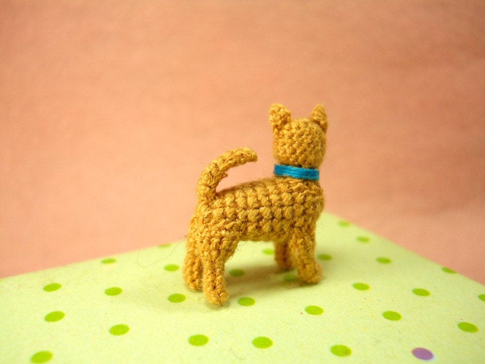 Miniature Dingo Puppy Tiny Crochet Dog Stuffed Animals - Etsy