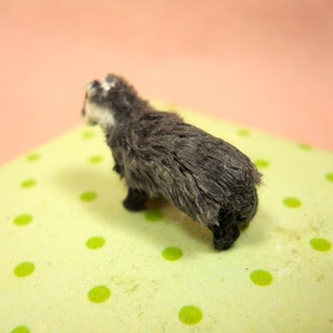 Micro Mini Badger - Miniature Crochet Amigurumi Animal - Made to Order ...