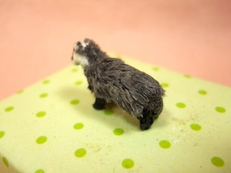 Micro Mini Badger - Miniature Crochet Amigurumi Animal - Made to Order ...
