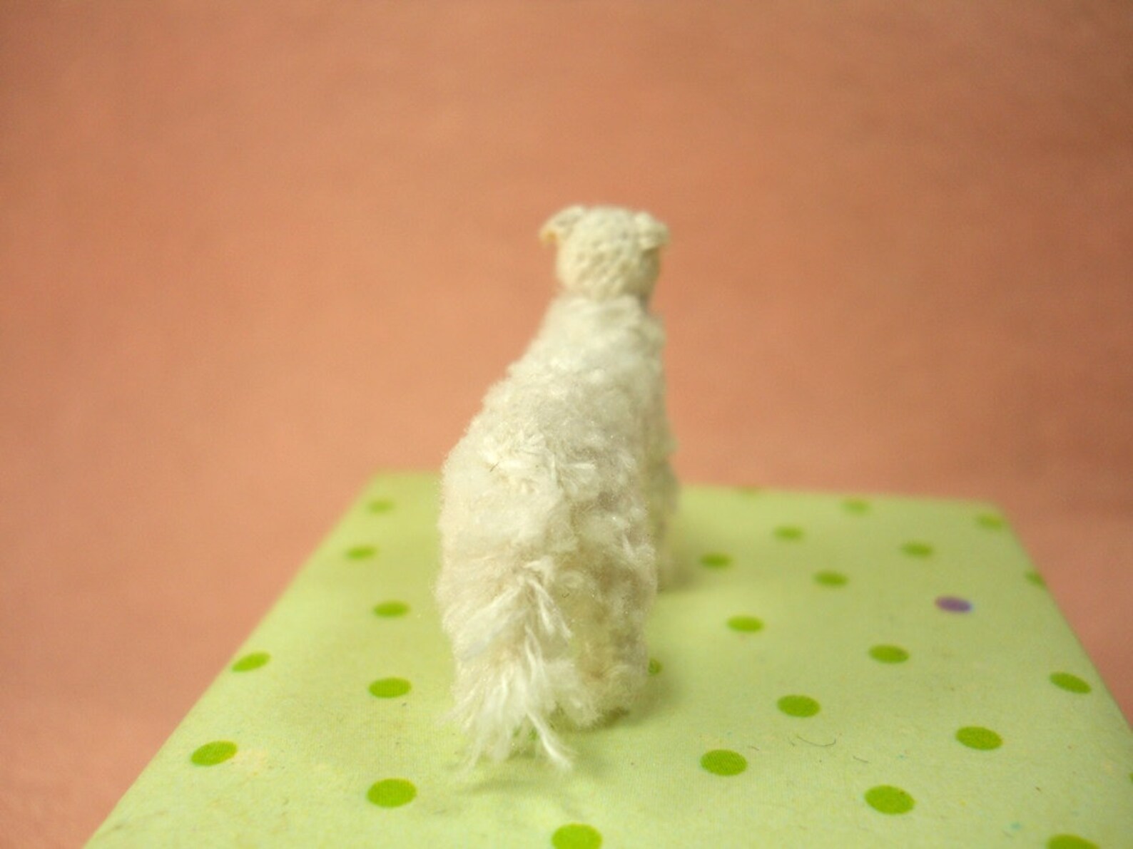 Mini White Borzoi Micro Crochet Miniature Dog Stuffed - Etsy