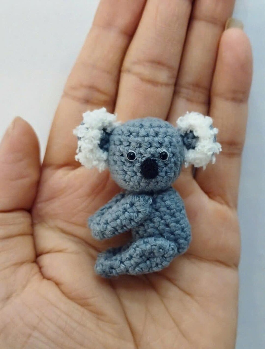 Mini Koala Bear - Crochet Miniature Bear Stuffed Animals - Made to ...