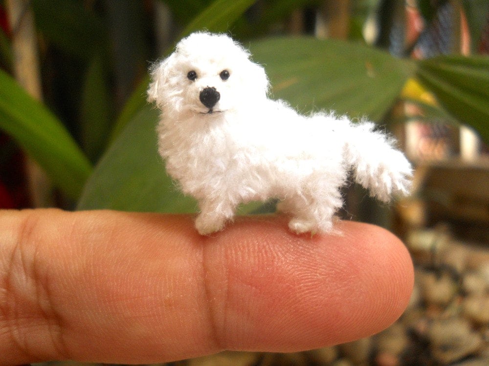 Great Pyrenees Tiny Crochet Miniature Dog Stuffed Animals - Etsy Australia