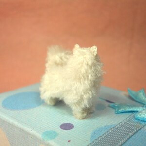Miniature Samoyed - Micro Crochet Mini Amigurumi Dog Stuff Animal ...