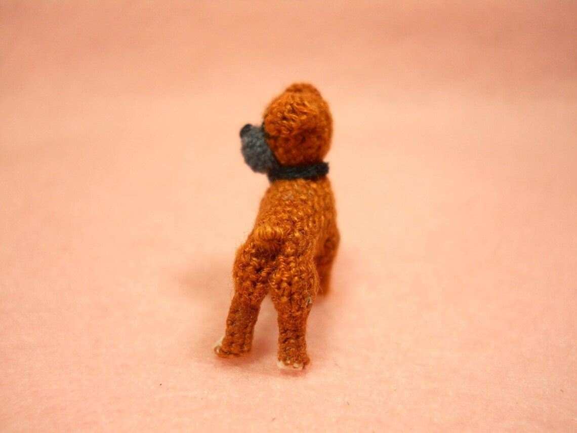 Miniature Fawn Boxer Tiny Crochet Dog Stuffed Animals Made - Etsy