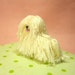 Miniature White Puli - Tiny Crochet Miniature Dog Stuffed Animals ...