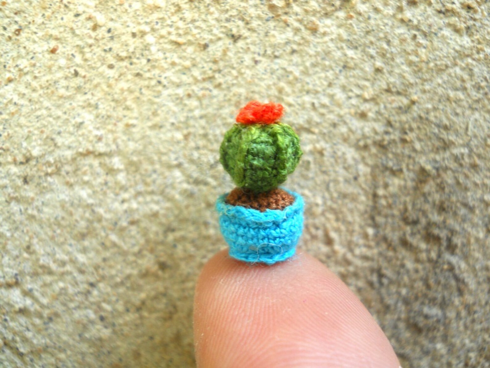 Micro Cactus Type 07 -tiny Crochet Cactus Amigurumi Plant - Made to ...