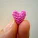 Micro Crocheted Heart Made to Order - Etsy