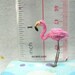 Mini Pink Flamingo - Micro Amigurumi Miniature Crochet Bird Stuffed ...