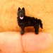 Miniature Schipperke - Tiny Crochet Mini Amigurumi Dog Stuff Animal ...