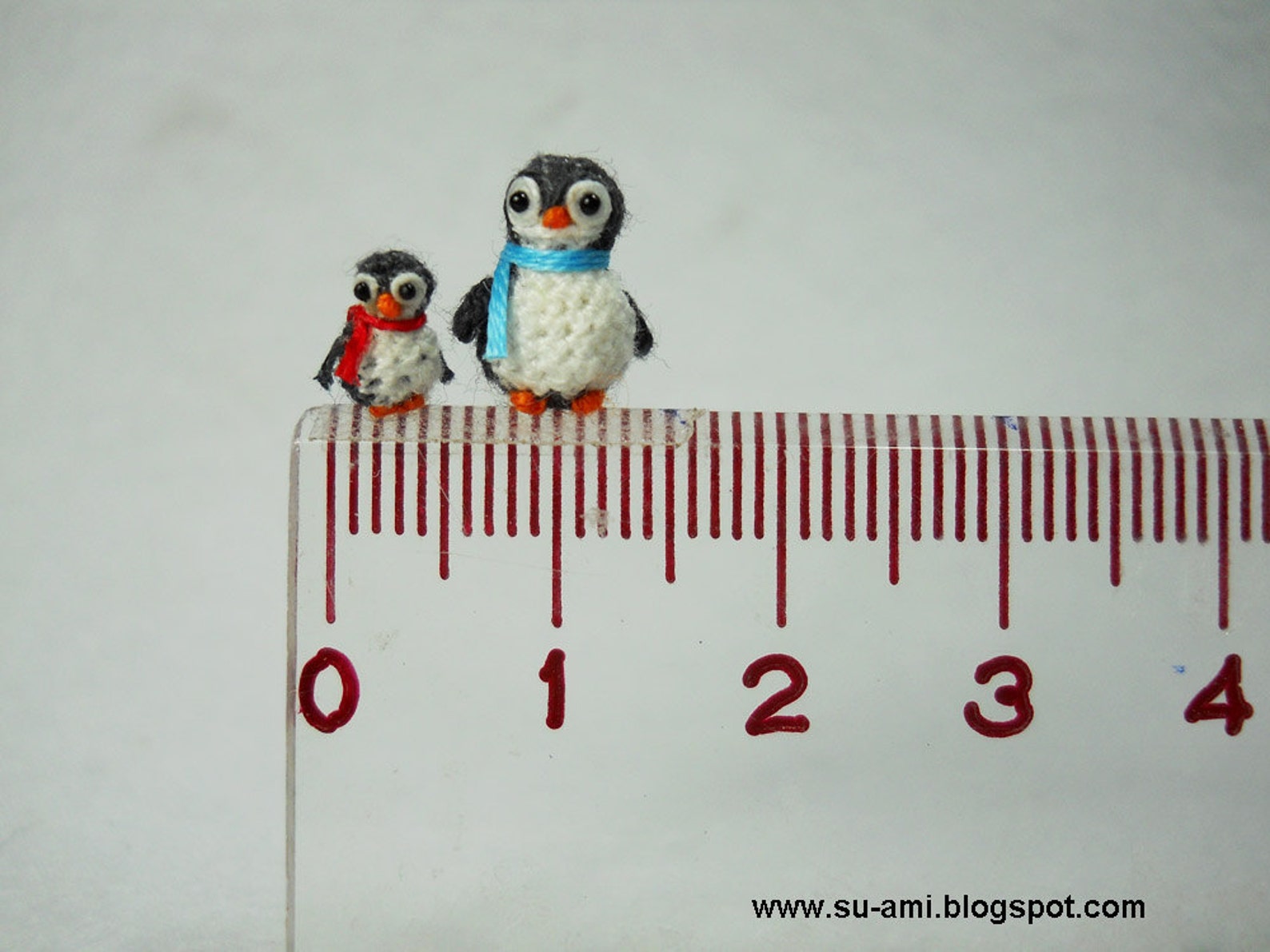 Micro Miniature Penguins Mini Tiny Crochet Penguin Amigurumi - Etsy