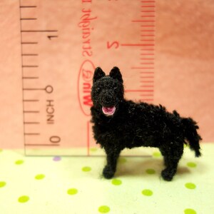 Miniature Schipperke - Tiny Crochet Mini Amigurumi Dog Stuff Animal ...