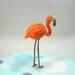 Miniature Flamingo - Micro Amigurumi Miniature Crochet Bird Stuffed ...