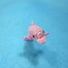 Miniature Pink Dolphin Tiny Crochet Micro Whale Stuffed Animal Made to ...